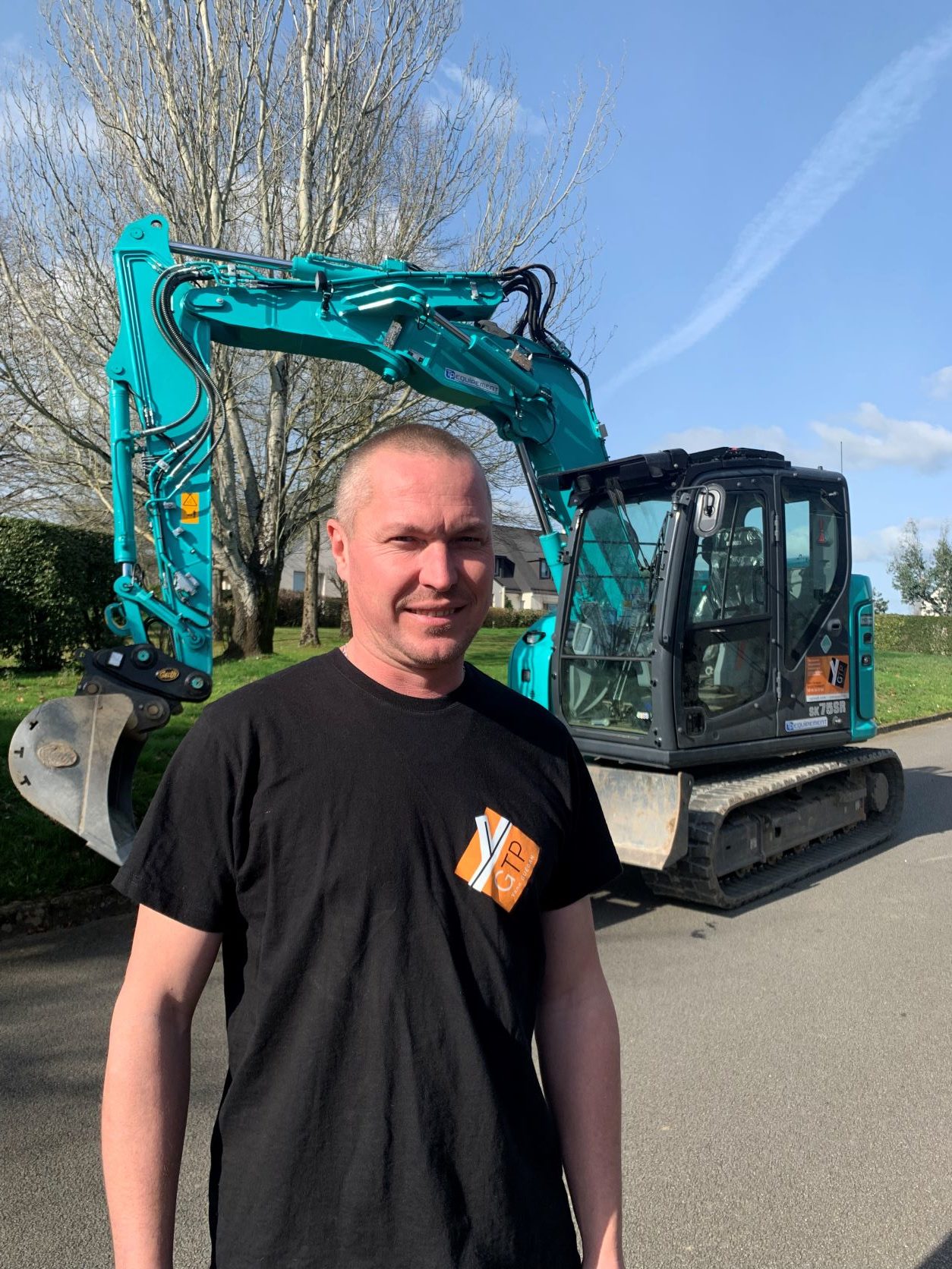 Questembert. Yann Guégan vient de créer son entreprise de TP - Les Infos du Pays Gallo