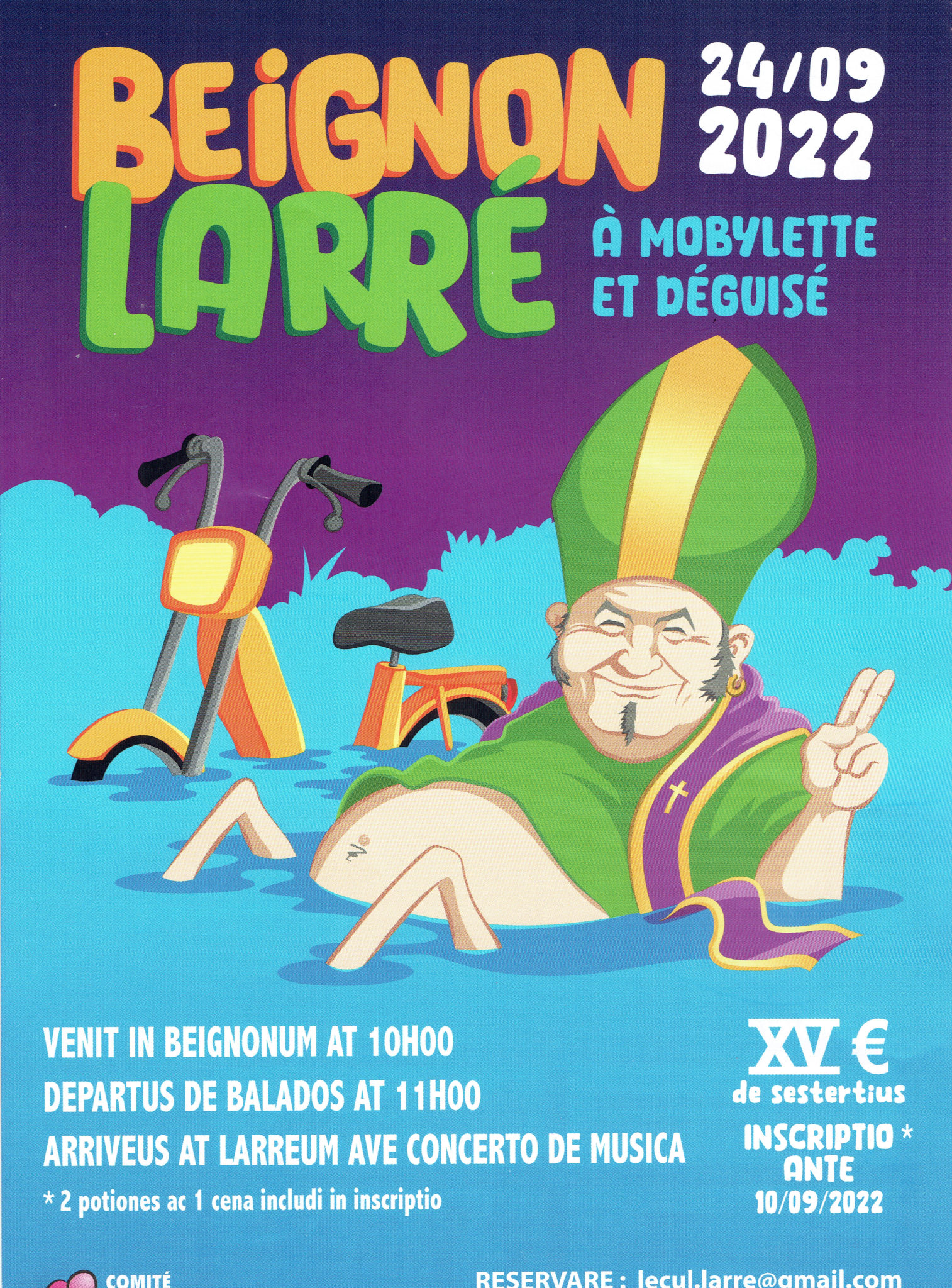 Larré. Balades en Mobylettes et déguisé Beignon/Larré - Les Infos du ...