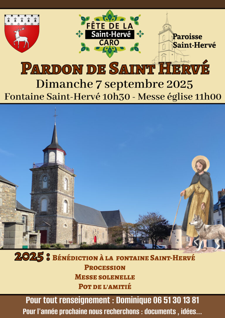 Caro. Le pardon en l'honneur de Saint Hervé relancé - Les Infos du Pays ...