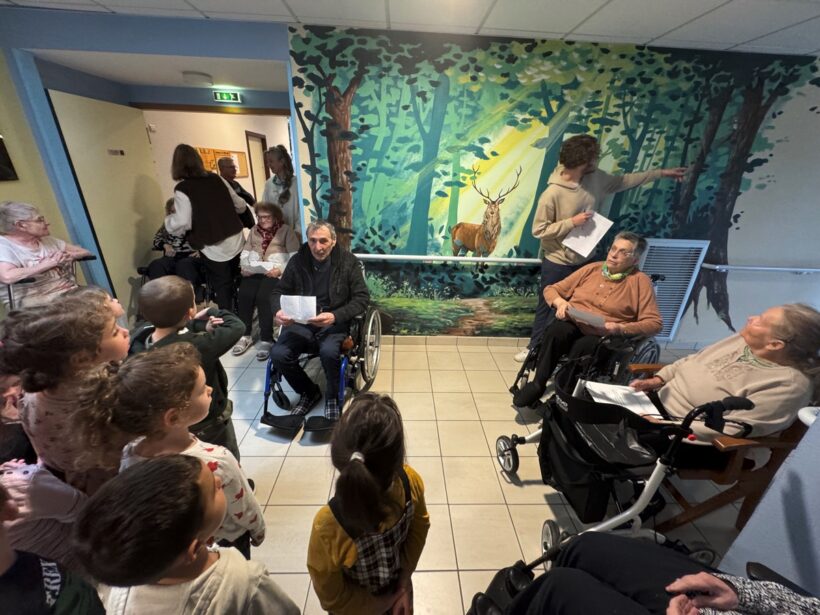 Questembert. Fresques de l'EHPAD du Bois Joli : un parcours artistique ...